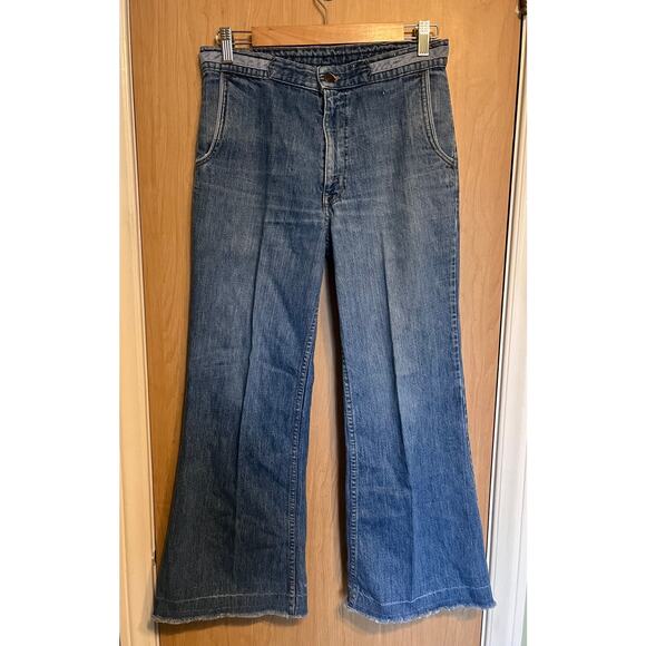 Levi's | Jeans | Vintage Levis Orange Tab Purple Feather Flare Jeans ...